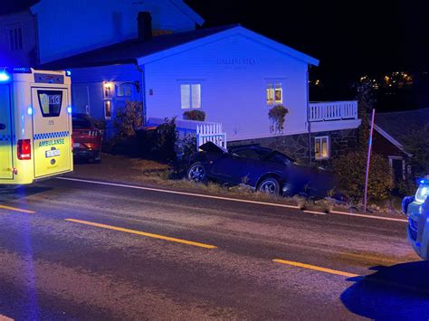 Trafikk Ervika Slik Forklarer Sjåføren Ulykken I Ervika