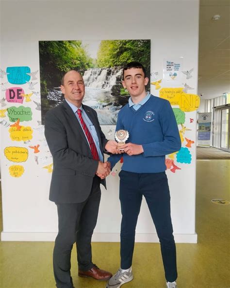 Congratulations To Mark Ballinamore Community School