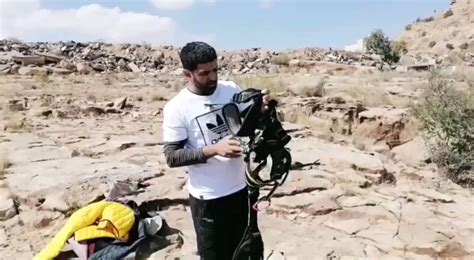 صحيفة عكاظ فيديو الشاب سعيد البسامي يتحدث ل عن مغامراته في الحبل