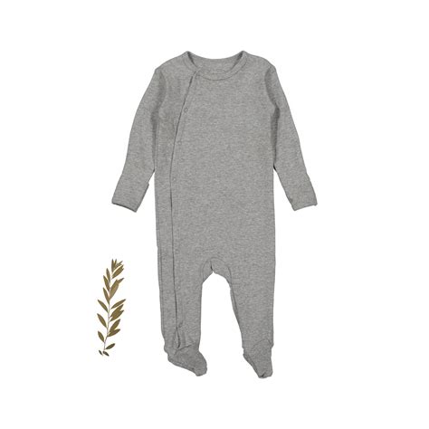 The Snap Romper Heather Blissfully Lavender Boutique