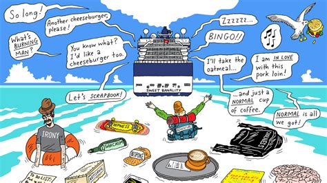 Cruise Ship Fun Cartoon