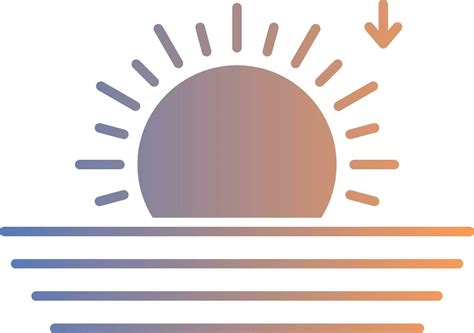 Sunset Gradient Icon 36961894 Vector Art At Vecteezy