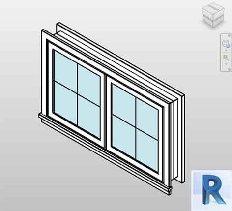 Revit Window Horizontal Awning Double Autodesk Bimshares