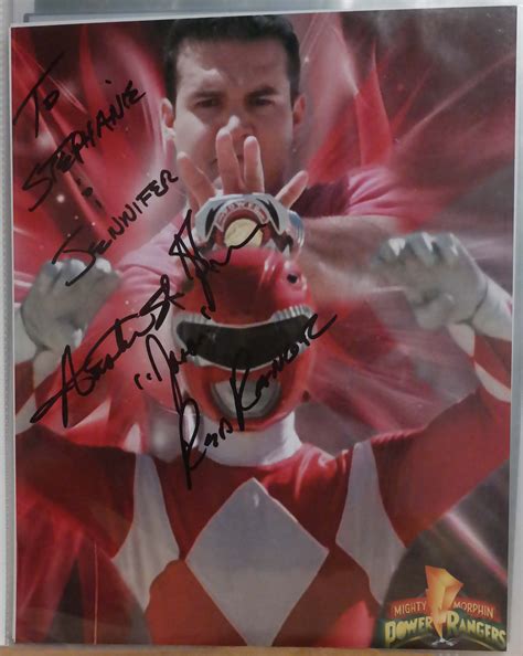 Austin St John Red Mighty Morphin Power Ranger And Gold Zeo Ranger