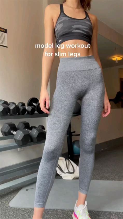 Model Leg Workout For Slim Legs 🦵💯 Lean Leg Workout Slim Legs