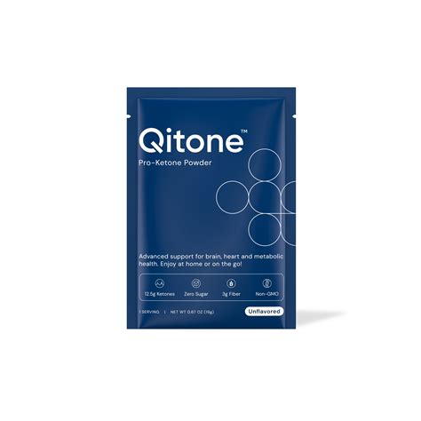 Qitone™ Shop Ketone Powder Boost Ketone Levels Zero Bitterness