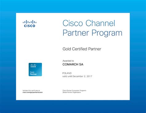 Next Year With Cisco Gold Partner Status