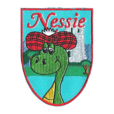 Nessie Water Shield Patch Gold Brothers — Gold Brothers Wholesale