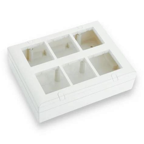 Pvc General Polycarbonate Modular 12 Surface Box At ₹ 45piece In Ahmedabad