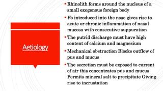 Rhinolith Pptx