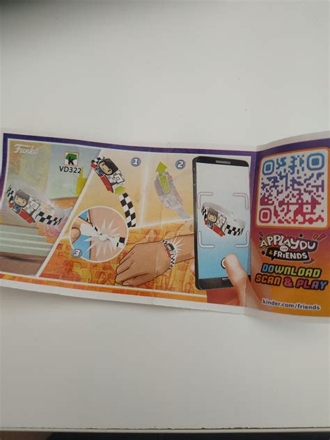 Kinder Egg Surprise Is A Qr Code For A Mobile Phone Game R