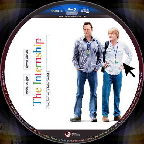 The Internship Blu Ray Cover