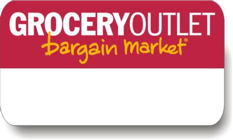 Grocery Outlet Red Logo White Logo Only Badge 4 35 Nicebadge™
