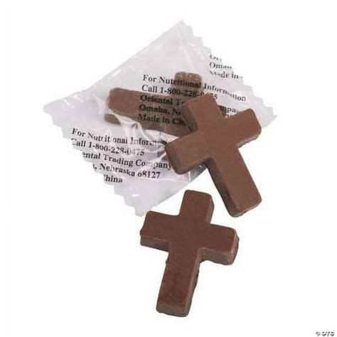 Bulk Set Of 91 Chocolate Crosses Candy For Easter Ideal For Baskets