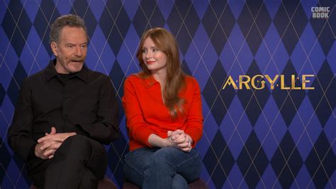 Argylle Bryce Dallas Howard Reveals Matthew Vaughns Secret Directing Style