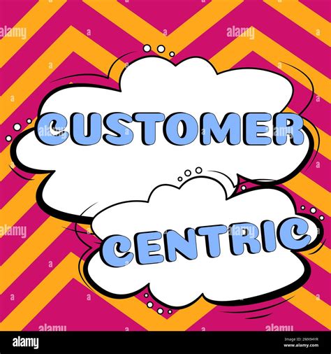 Inspiration Showing Sign Customer Centric Concept Meaning Process Of