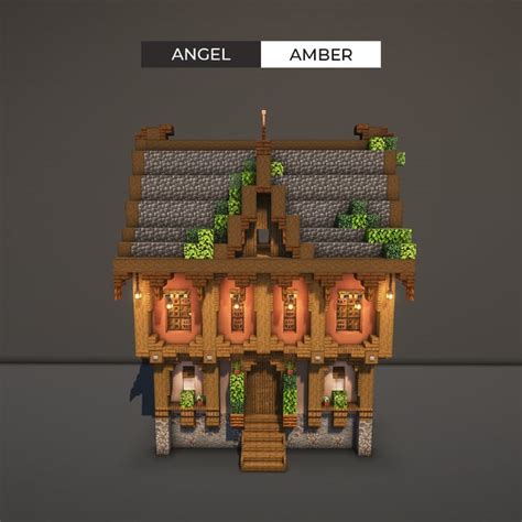 Medieval Minecraft Cottage Blueprints Large Medieval House Map