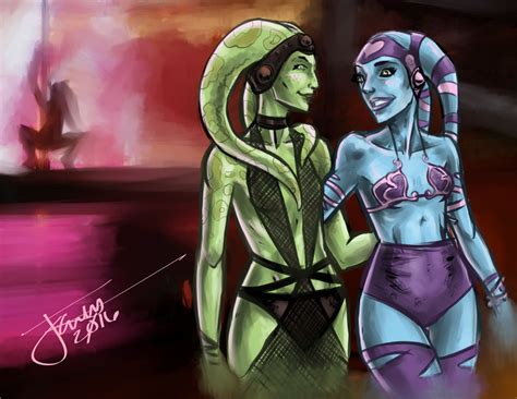 Twilek Dancers By Thejarett On Deviantart