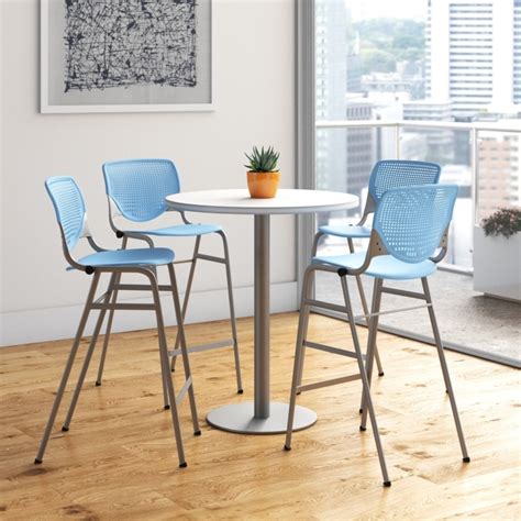 Breakroom Table With Ergonomic Stool Foter
