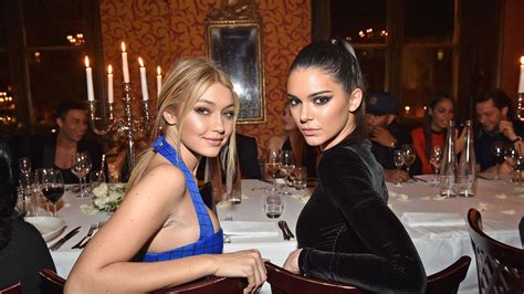 Celebrity Best Friends Gigi Hadid And Kendall Jenner Amy Poehler And