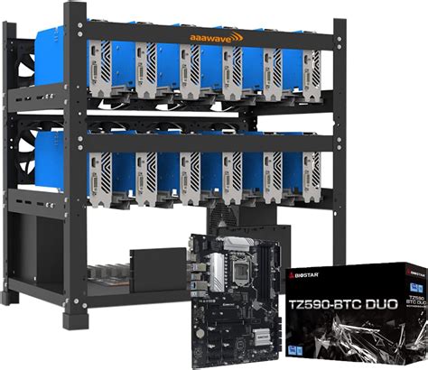 Aaawave 12gpu Open Frame Mining Rig Frame Chassis With India Ubuy
