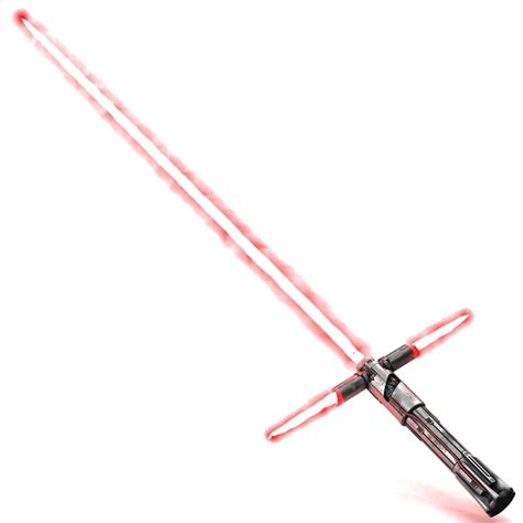Kylo Ren Lightsaber Dark Side Star Wars Crossguard Movie Prop Png