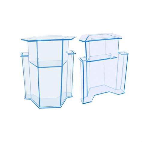 Púlpito De Acrílico João Azul