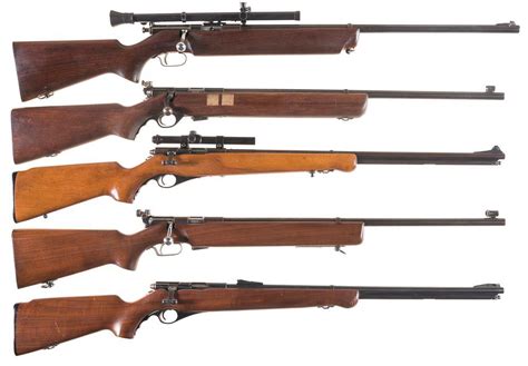 Five Mossberg Bolt Action Rifles Rock Island Auction