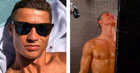 Cristiano Ronaldo Aims To Break The Internet With Steamy Shower Reveal