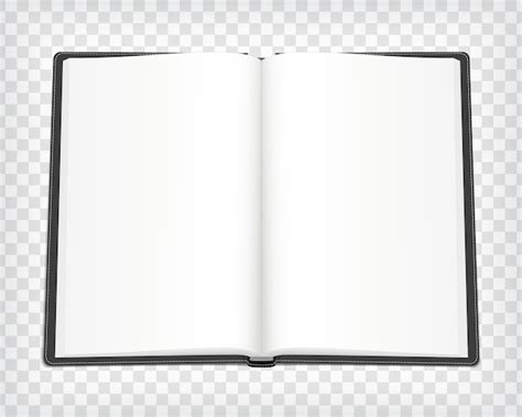 Premium Vector Notebook Blank Isolated