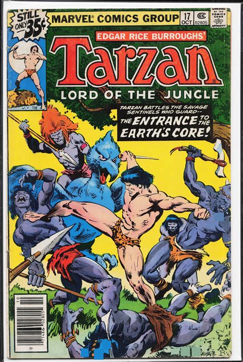 Tarzan 17 1978 Tarzan Comic Books Bronze Age Marvel Tarzan