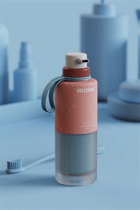 Refillable Toothpaste Concept From Mimo Packaging Design Inspiration