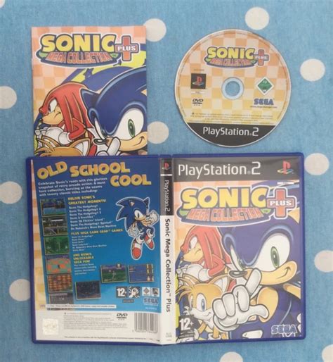 🌟sonic Mega Collection Plus🌟playstation🌟ps2🌟complete🌟fast Uk🇬🇧postage🌟