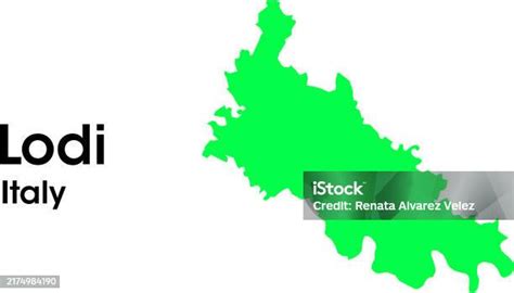 Lodi Italy Map Stock Illustration Download Image Now Abstract