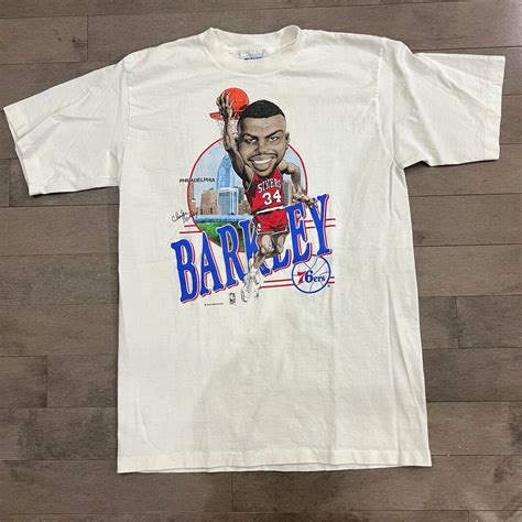 90s Charles Barkley T Shirt Sz L L253 Etsy