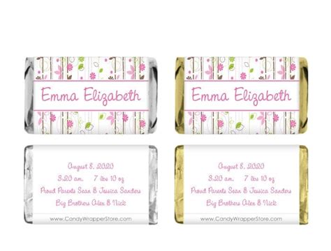 Small Candy Wrapper Template Free Printable Easter Candy Bar Wrappers