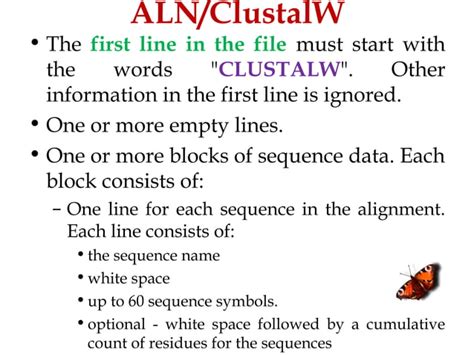 Sequence File Formats Ppt Databases Computer Software And Applications
