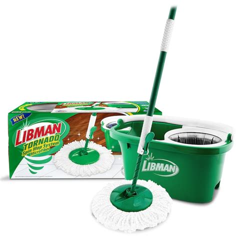 Shop Libman Spin Mop With Bucket Mr Clean Meadows And Rain All Purpose Cleaner And Microfiber