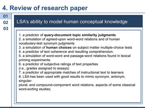 Latent Semantic Analysislsa Pdf Science