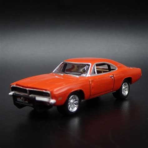 1969 69 Dodge Charger Rt Rare 164 Scale Collectible Diorama Diecast