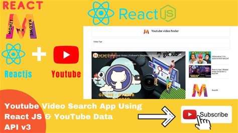 Reactjs React Webdevelopment Web Reactjs Youtubeapi Simpleapp
