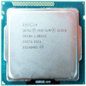 Intel Pentium G2020 2.9 GHz LGA 1155 Socket 4 Cores Desktop Processor ...