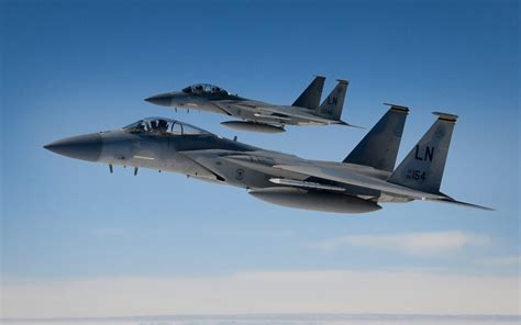 Pilot Missing After Usaf F 15c Disappears Above North Sea Aerotime