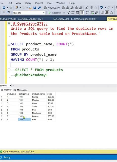 Sql Interview Question 278 Shorts Ytshorts Youtubeshorts Sql