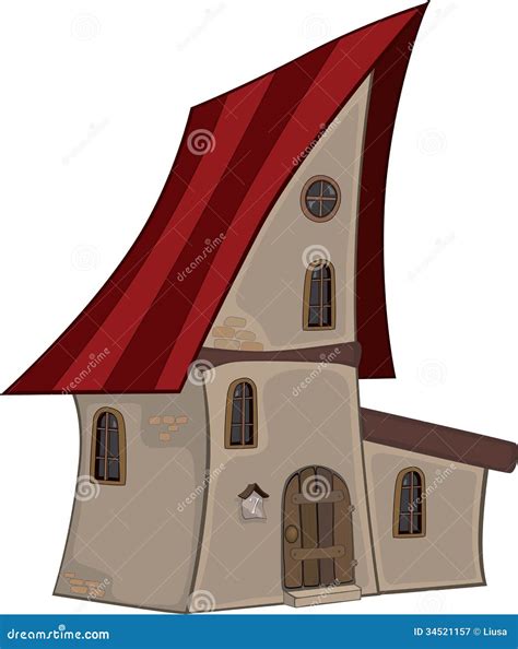 Small House Cartoon Stock Vector Illustration Of Building 34521157