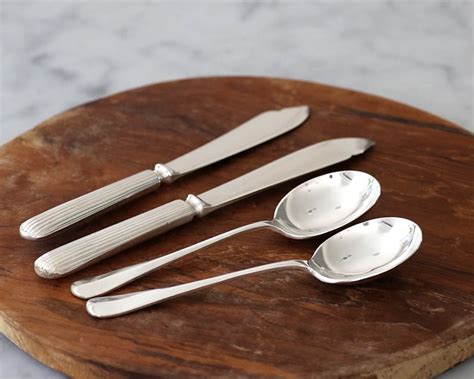 Hôtel Silver Vintage Chowder Spoon Cassandras Kitchen