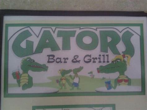 Menu At Gators Bar And Grill Camdenton