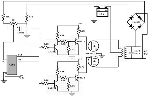 Arduino Based Pure Sine Wave Power Inverter Arduino Based Pure Sine Wave Power Inverter