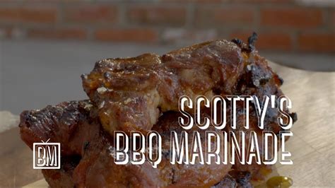 Scottys Bbq Marinade Youtube