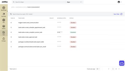 Syncing And Viewing Async Tasks Zango Docs